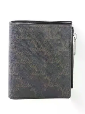 Celine Triomphe Bi-fold Wallet - Black
