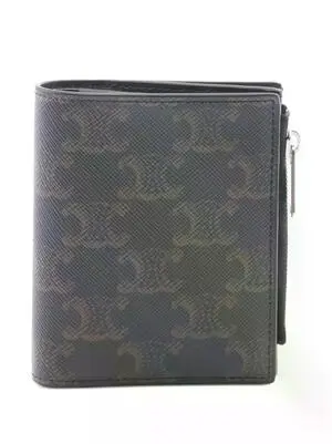 Celine Triomphe Bi-fold Wallet - Black
