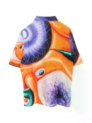 Dior X Kenny Scharf 2010s Short-sleeve Shirt