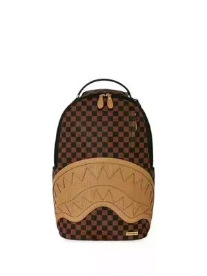 SPRAYGROUND Shark Mouth Checked Backpack