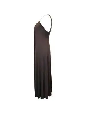 Celine Embroidered Sleeveless Maxi Dress
