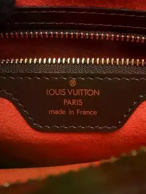 LOUIS VUITTON 2004 Pm Venice Damier Ebène Tote Bag