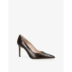 STUART WEITZMAN Power 85 Heeled Leather Pumps