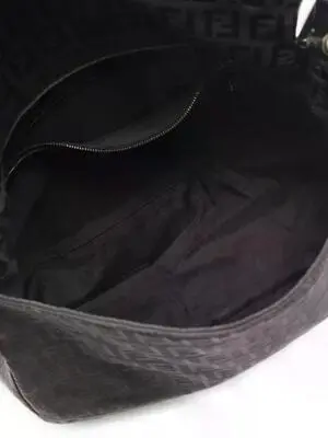 Fendi Zucchino Mamma Baguette Shoulder Bag