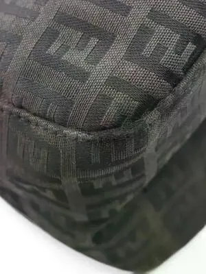 Fendi Zucchino Mamma Baguette Shoulder Bag