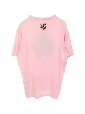 LOUIS VUITTON 2010s Intarsia Graphic T-shirt - Pink
