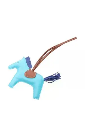 Hermès 2017 Mm Rodeo Bag Charm Blue