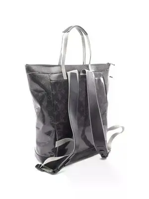 LOUIS VUITTON Eclipse Glaze Monogram Backpack - Black