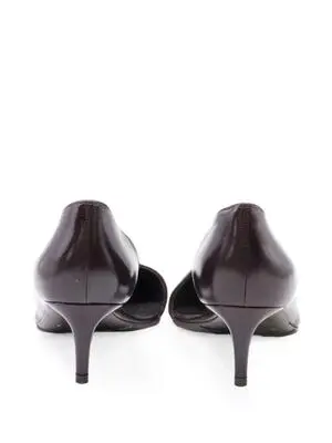 Khaite Pointed-toe Leather Pumps