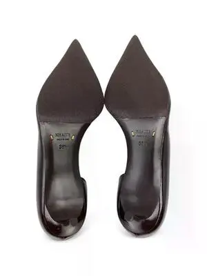 Khaite Pointed-toe Leather Pumps