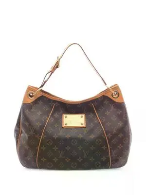LOUIS VUITTON Galliera Monogram Canvas Tote Bag - Brown