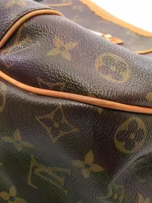 LOUIS VUITTON Galliera Monogram Canvas Tote Bag - Brown