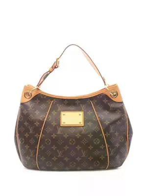 LOUIS VUITTON 2012 Galliera Pm Monogram Shoulder Bag - Brown