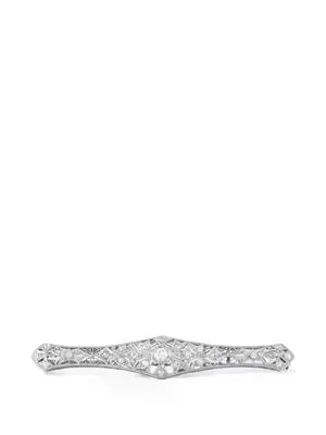 LB EXCLUSIVE Diamond Filigree Brooch