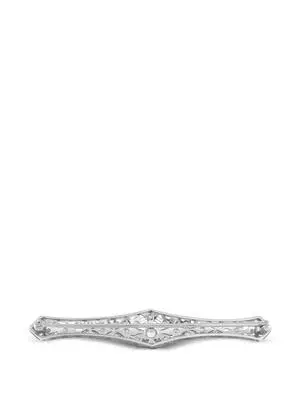 LB EXCLUSIVE Diamond Filigree Brooch