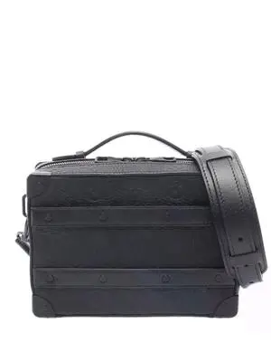 LOUIS VUITTON 2020-2026 Monogram Taurillon Handle Soft Trunk Satchel - Black