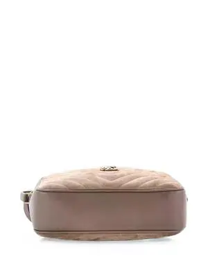 Saint Laurent Lou Camera Bag Matelasse Chevron Suede Small Crossbody Bag
