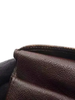 LOUIS VUITTON 2002 Portefeuille Viennois Damier Ebène Wallet