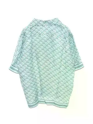 Dior 2010s Oblique Pixel Short-sleeve Shirt - Blue