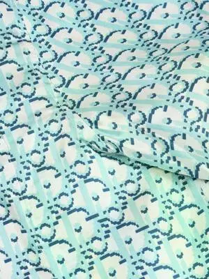 Dior 2010s Oblique Pixel Short-sleeve Shirt - Blue