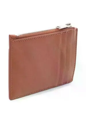 Celine 2020s Triomphe Card Case - Brown