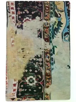 Faliero Sarti Rug-print Frayed Scarf