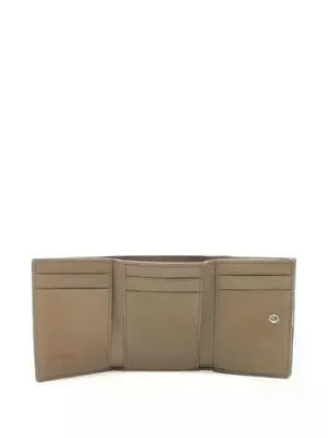 Loewe 2000s Anagram Trifold Wallet - Neutrals