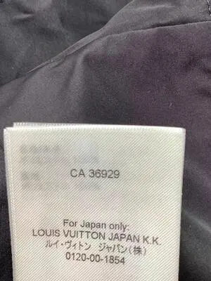 LOUIS VUITTON Monogram Color-block Windbreaker Jacket - Black
