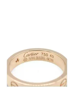Cartier 2010s Mini Love Diamond Ring