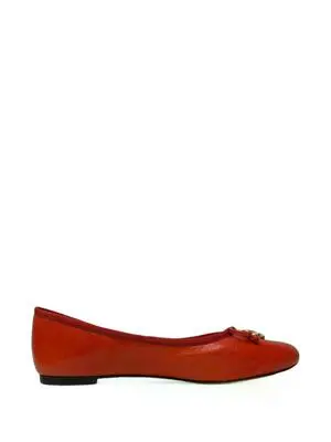 Tory Burch Leather Charm Ballet Flats