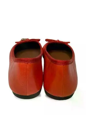 Tory Burch Leather Charm Ballet Flats