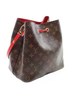 LOUIS VUITTON Monogram Neonoe Mm Bucket Bag - Brown