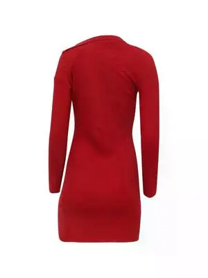Jacquemus La Robe Maille Colin Ribbed Dress