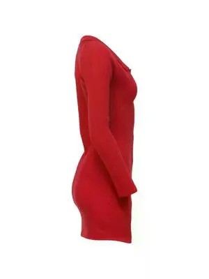 Jacquemus La Robe Maille Colin Ribbed Dress