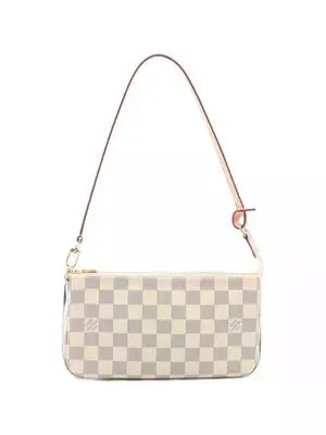 LOUIS VUITTON 2010s Damier Azur Shoulder Bag - Neutrals