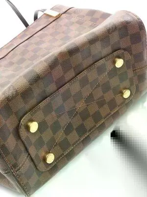 LOUIS VUITTON Damier Ebene Marylebone Shoulder Bag - Brown