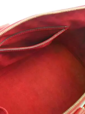 LOUIS VUITTON 1997 Alma Epi Tote Bag - Red