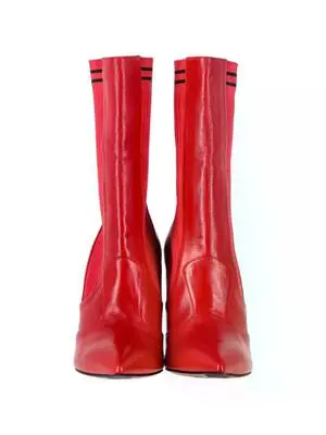 Fendi Rockoko Stretch-knit Ankle Boots