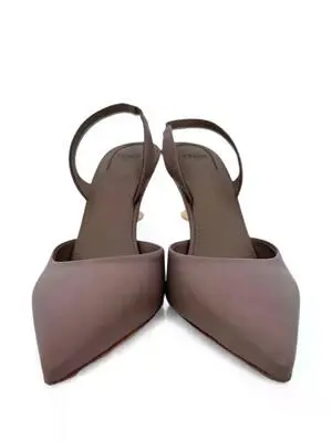 Fendi First Slingback Pumps - Neutrals