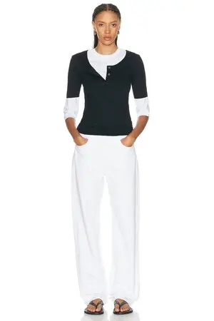 Dries Van Noten Huppila T-shirt - Black
