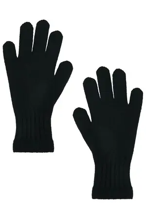 Nour Hammour Cashmere Glove - Black