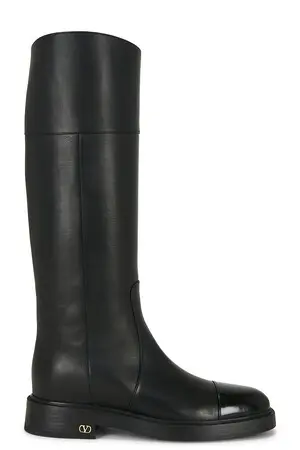 Valentino Garavani Zimmy Boot In Black - Nero