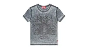 DIESEL® Tuncutieslongaa3 T-shirt - Blue/grey
