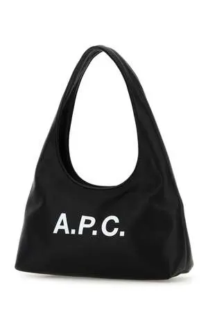 A.p.c. Synthetic Leather Small Ninon Shoulder Bag