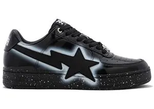 A BATHING APE Sta Graffiti - Black