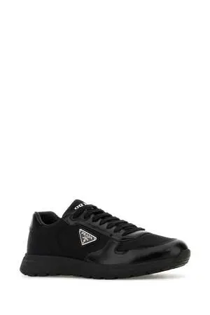 Prada Nylon And Leather Prax 2.0 Sneakers