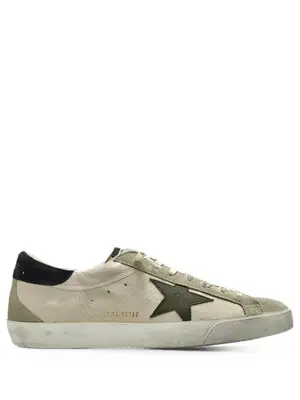 GOLDEN GOOSE Super Star Sneakers In Leather And Suede