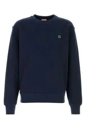 Kenzo Navy Cotton Sweatshirt - Blue