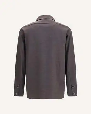 NINE:INTHE:MORNING Wool Freud Hirt - Brown