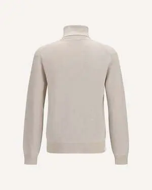 Brioni Wool And Cashmere Turtleneck Sweater
